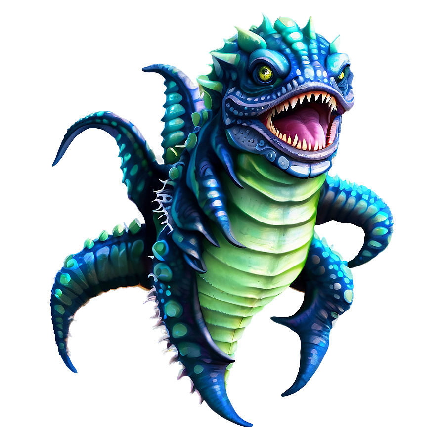 Download Fantasy Sea Monster Png Pjq82 | Wallpapers.com