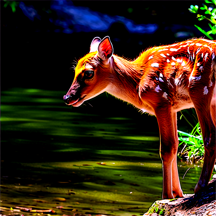 Download Fawn By River Png Lff | Wallpapers.com