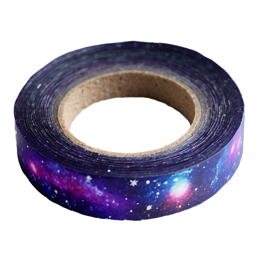 Download Galaxy Washi Tape Aesthetic Png Cvh99 | Wallpapers.com