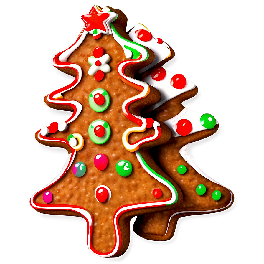 Download Gingerbread Christmas Tree Png 12 | Wallpapers.com