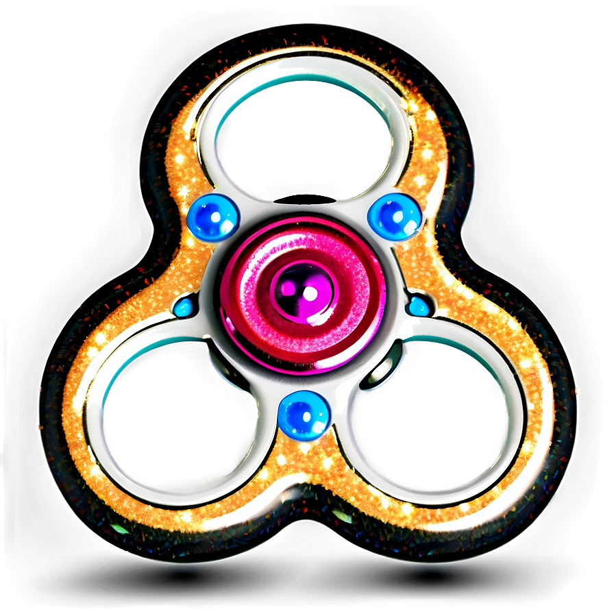Download Glitter Fidget Spinner Png Dtm4 | Wallpapers.com
