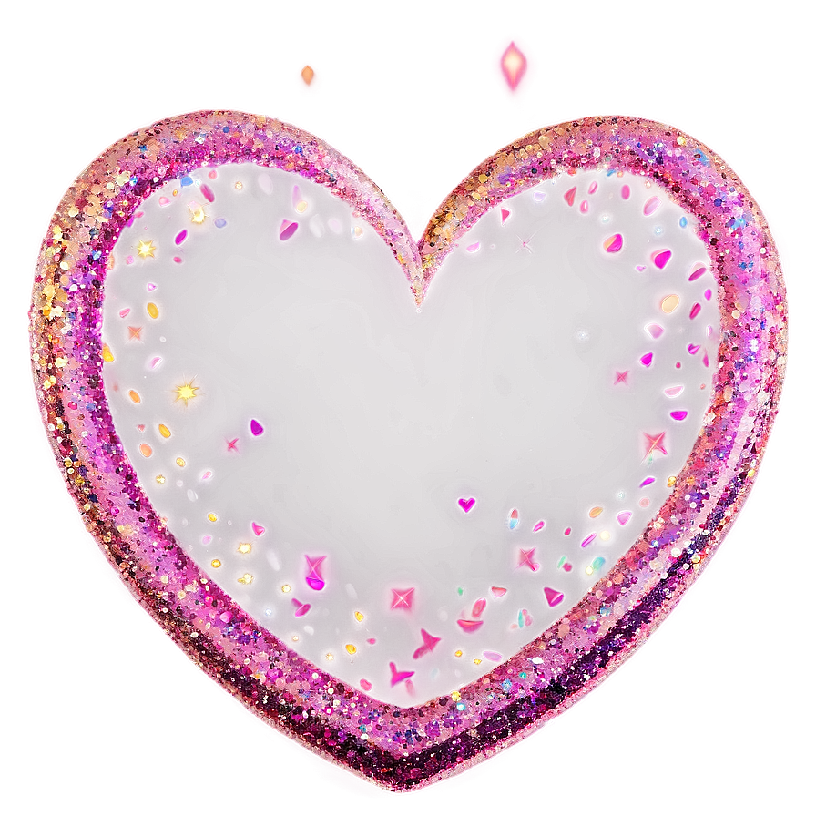 Download Glitter Heart Clipart Artwork Png Yqj | Wallpapers.com
