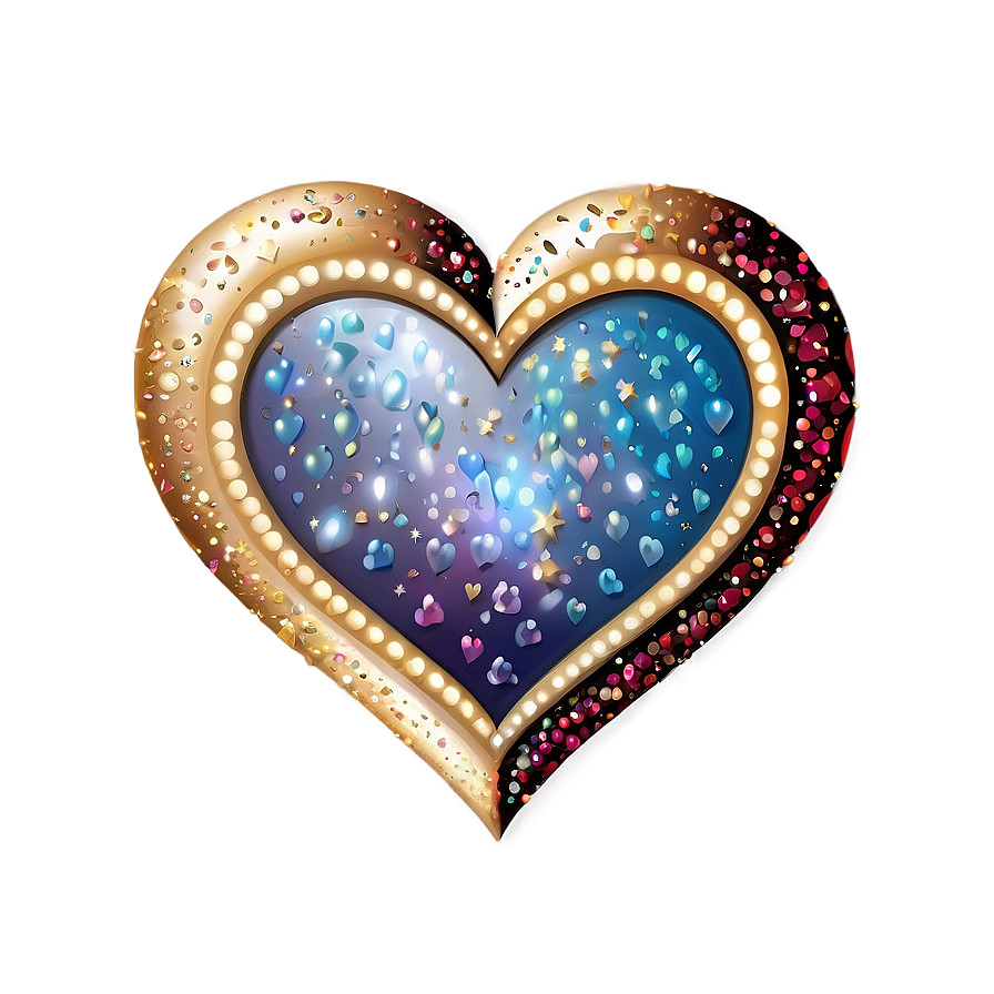 Download Glitter Heart Clipart Png Qql | Wallpapers.com