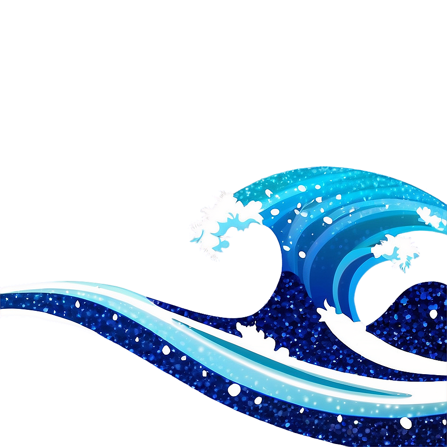 Download Glitter Ocean Wave Png 93 | Wallpapers.com