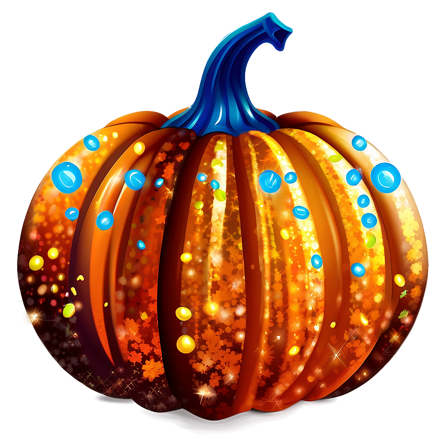 Download Glitter Pumpkin Clipart Png Vaq | Wallpapers.com