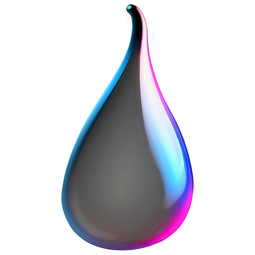Download Glowing Teardrop Png Xvs | Wallpapers.com