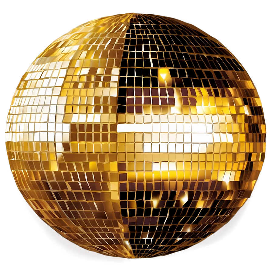 Download Golden Disco Ball Sparkle | Wallpapers.com