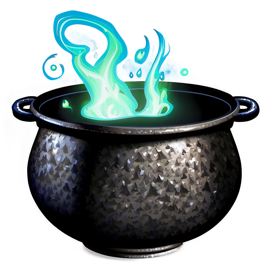 Download Halloween Cauldron Clipart Png Cba23 | Wallpapers.com