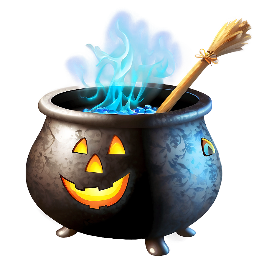 Download Halloween Cauldron Clipart Png Luy99 | Wallpapers.com
