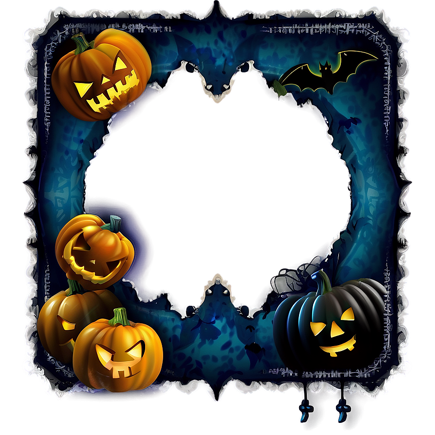 Download Halloween Frame Png 04292024 | Wallpapers.com