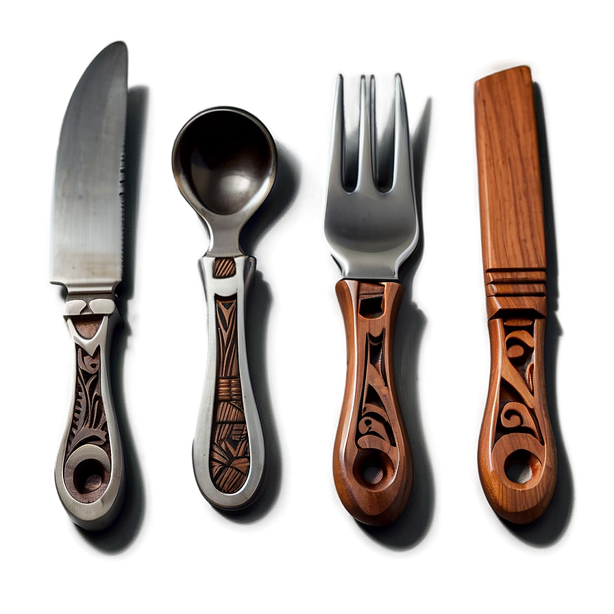 Download Handcrafted Utensils Design Png Vtt76 | Wallpapers.com
