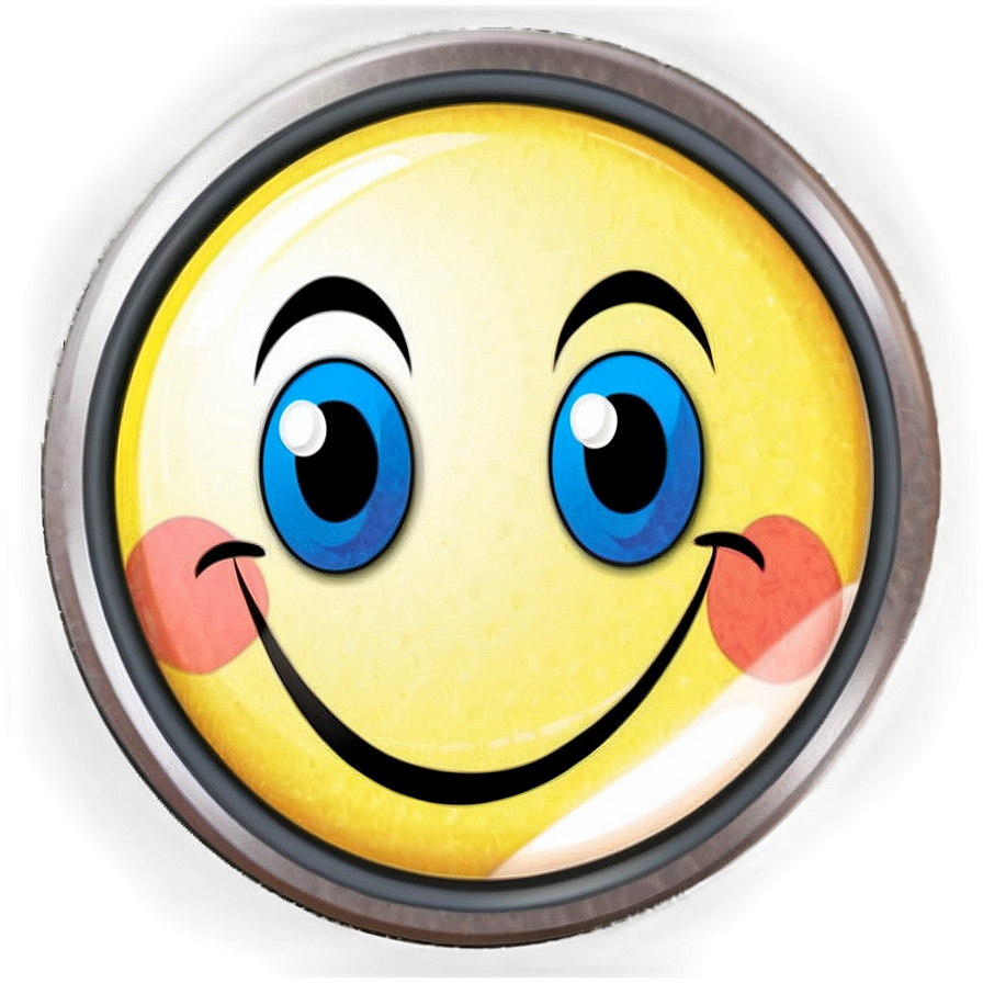 Download Happy Face Sticker Png 48 | Wallpapers.com
