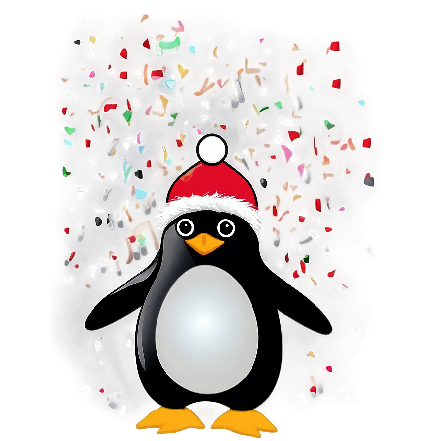 Download Happy Holidays Cheerful Penguins Png Jpx83 | Wallpapers.com
