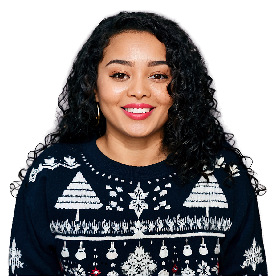 Download Happy Holidays Winter Sweater Png 05232024 | Wallpapers.com