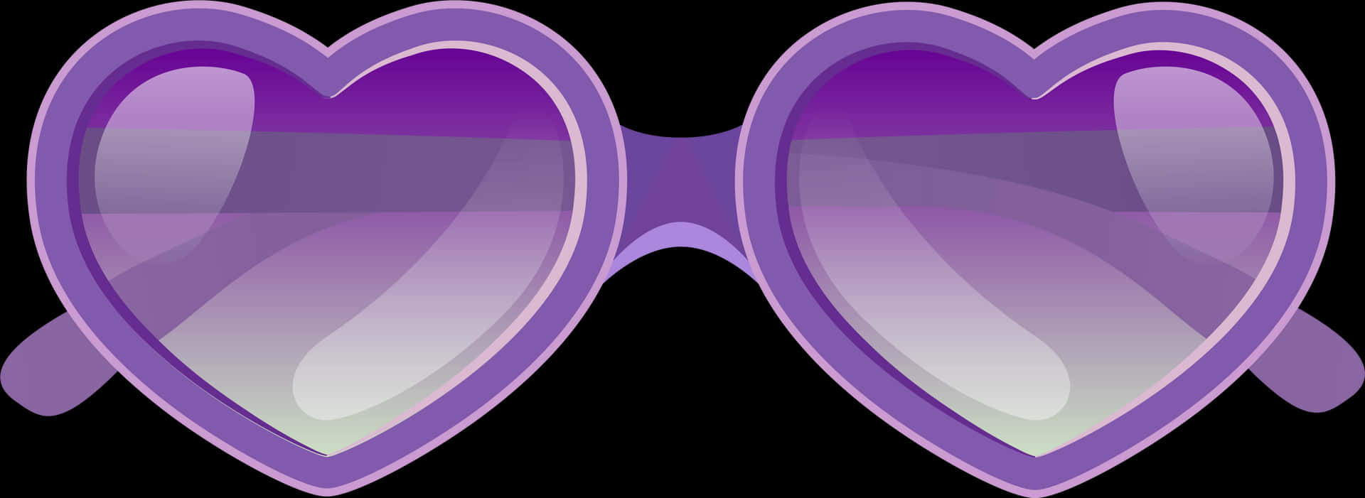 Download Heart Shaped Purple Sunglasses | Wallpapers.com