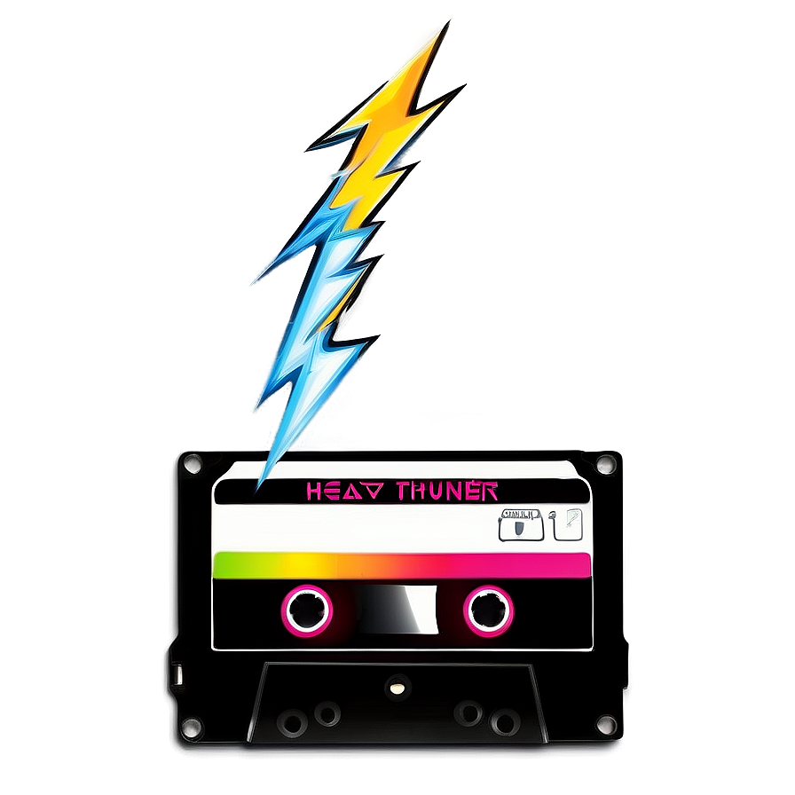 Download Heavy Metal Thunder Mixtape Png Isl | Wallpapers.com