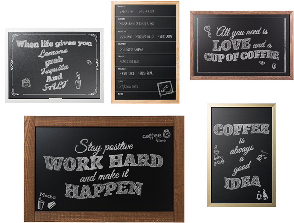 Download Inspirational Coffee Quotes Blackboards | Wallpapers.com