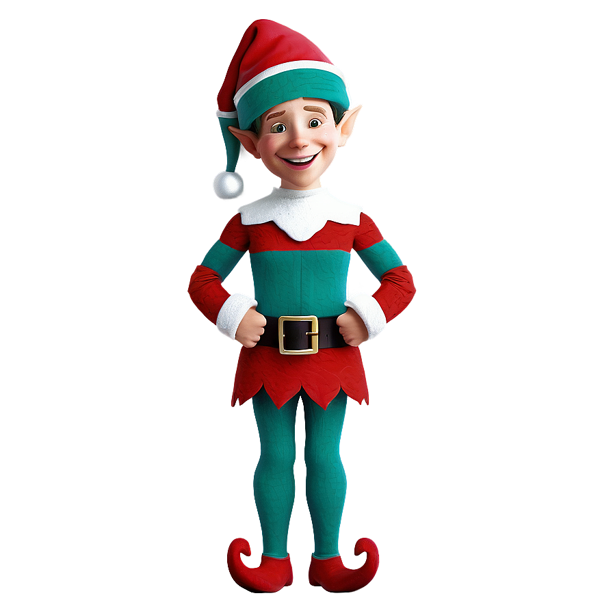 Download Jolly Christmas Elf Png 37 | Wallpapers.com