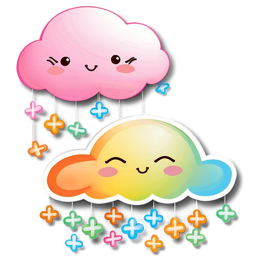 Download Kawaii Cloud Design Png 06252024 | Wallpapers.com