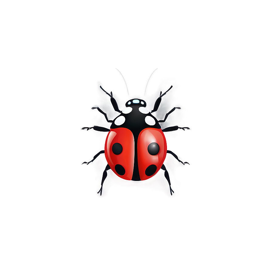Download Ladybug Illustration Png Dms | Wallpapers.com