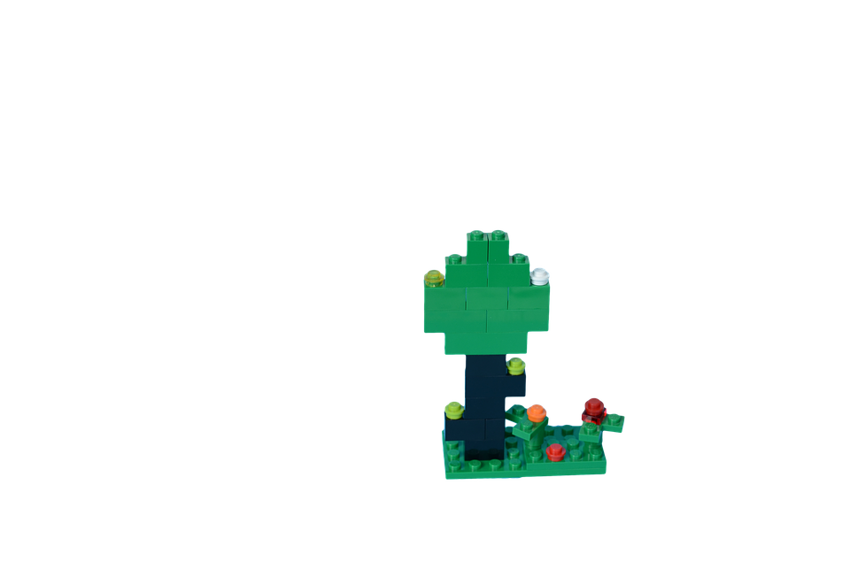 Download Lego Green Tree Build | Wallpapers.com