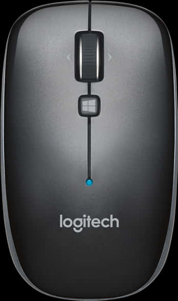 Download Logitech Wireless Mouse Top View | Wallpapers.com