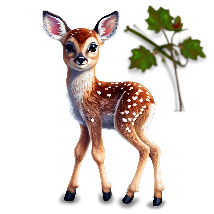 Download Lovely Fawn Clipart Png Csb39 | Wallpapers.com