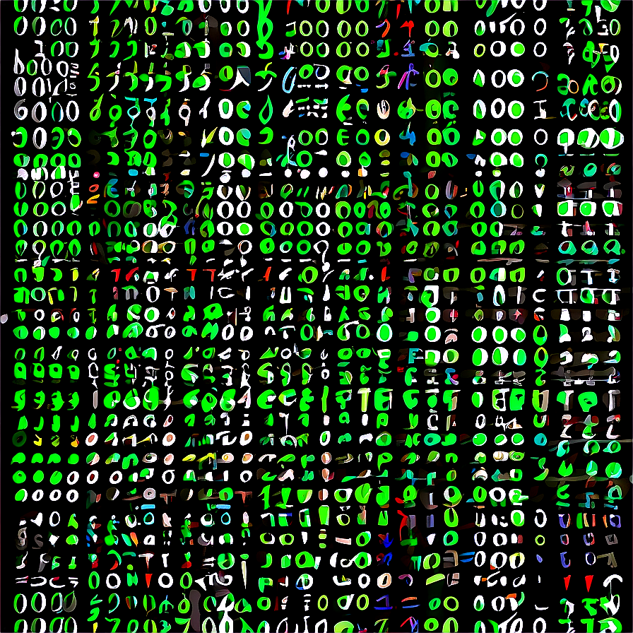 Download Matrix Code Binary Seamless Pattern Png Nnk | Wallpapers.com