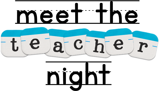 Download Meet The Teacher Night Sign | Wallpapers.com