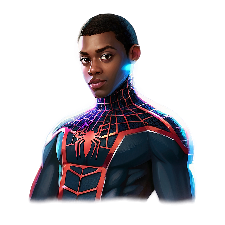 Download Miles Morales Digital Art Png 47 | Wallpapers.com