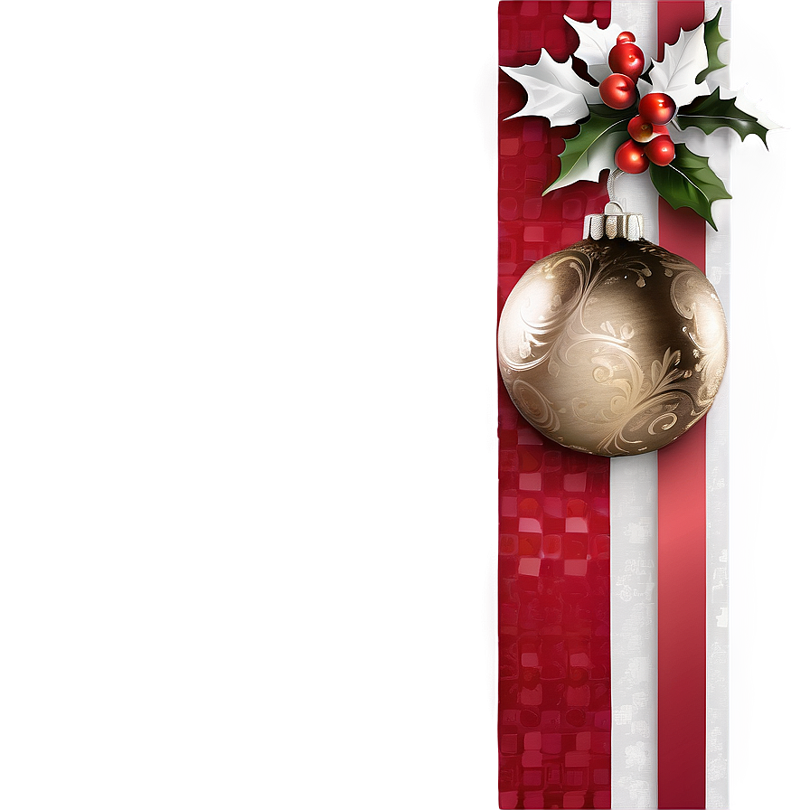 Download Minimalist Christmas Borders Png 29 | Wallpapers.com