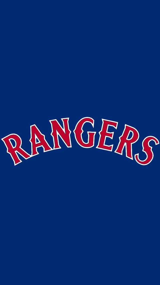 Download Minimalist Texas Rangers Word Mark Wallpaper | Wallpapers.com