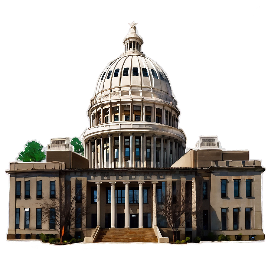 Download Mississippi State Capitol Building Png 06252024 | Wallpapers.com
