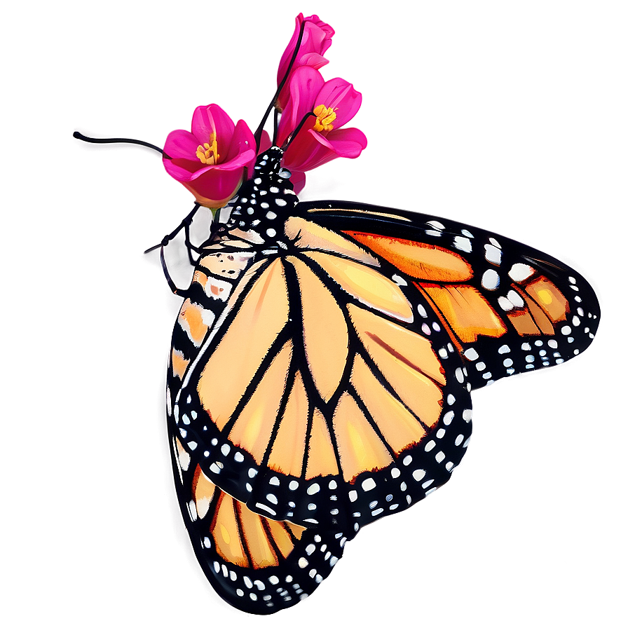Download Monarch Butterfly Clipart Png Qfj | Wallpapers.com
