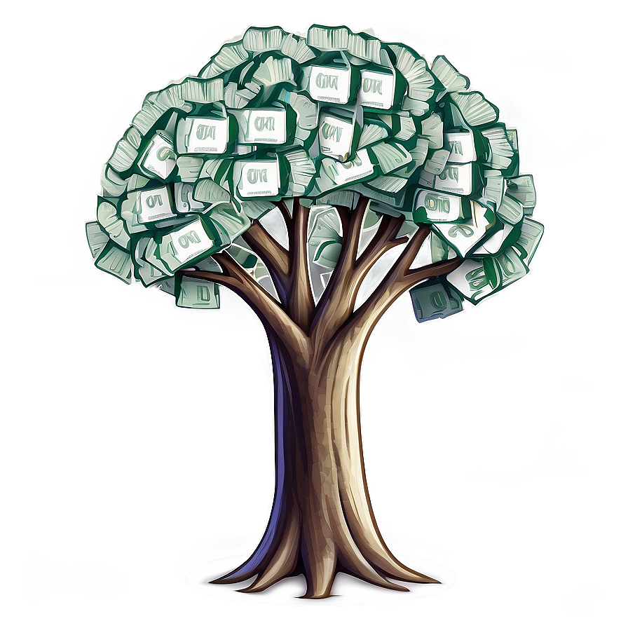 Download Money Tree Sketch Png Oyc90 | Wallpapers.com