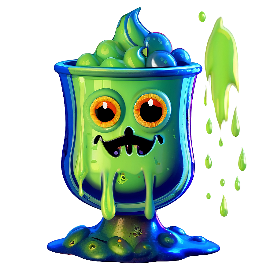 Download Monster Slime Halloween Png Sse | Wallpapers.com