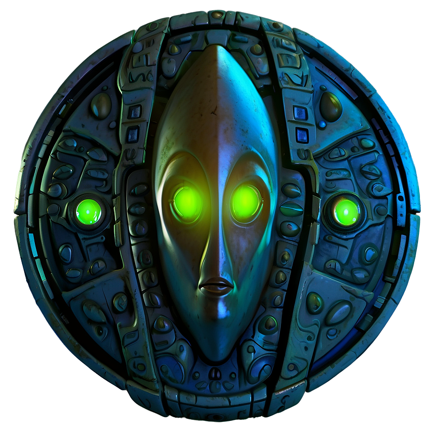 Download Mysterious Alien Artifact Png Hnn24 | Wallpapers.com