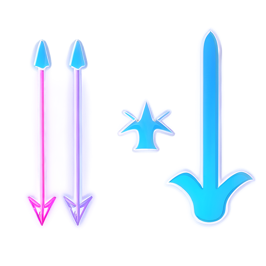 Download Neon Cursor Png Qht | Wallpapers.com