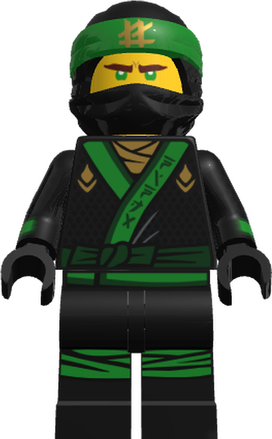 Download Ninjago Green Ninja Lloyd Lego Minifigure | Wallpapers.com
