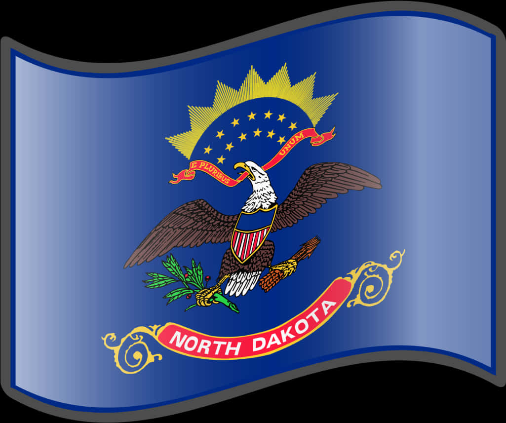 Download North Dakota State Flag | Wallpapers.com
