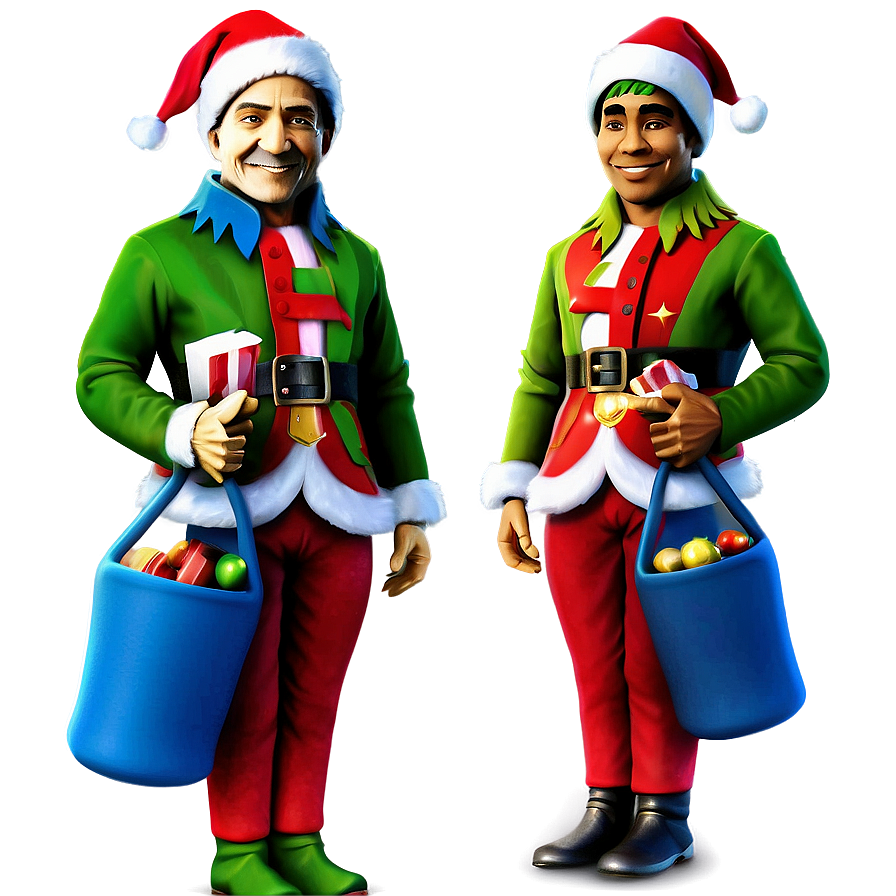 Download North Pole Christmas Elves Workshop Png 06122024 | Wallpapers.com