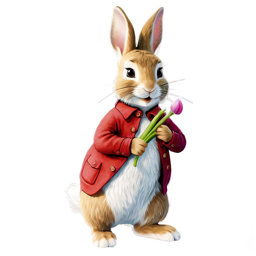 Download Peter Rabbit And Benjamin Bunny Png Fqv11 | Wallpapers.com