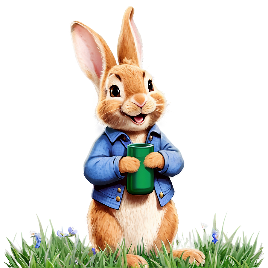 Download Peter Rabbit Illustration Png Bau57 | Wallpapers.com