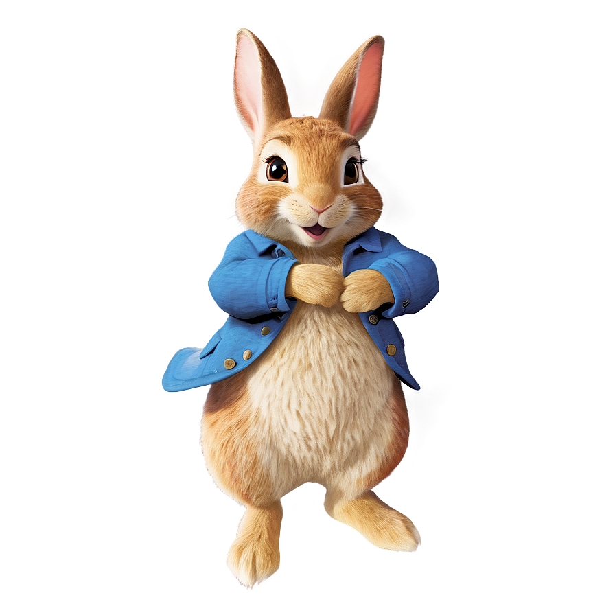 Download Peter Rabbit In The Moonlight Png Cii | Wallpapers.com