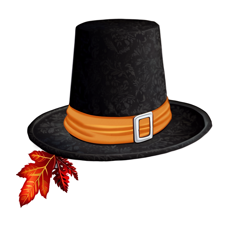 Download Pilgrim Hat Thanksgiving Png 05212024 | Wallpapers.com