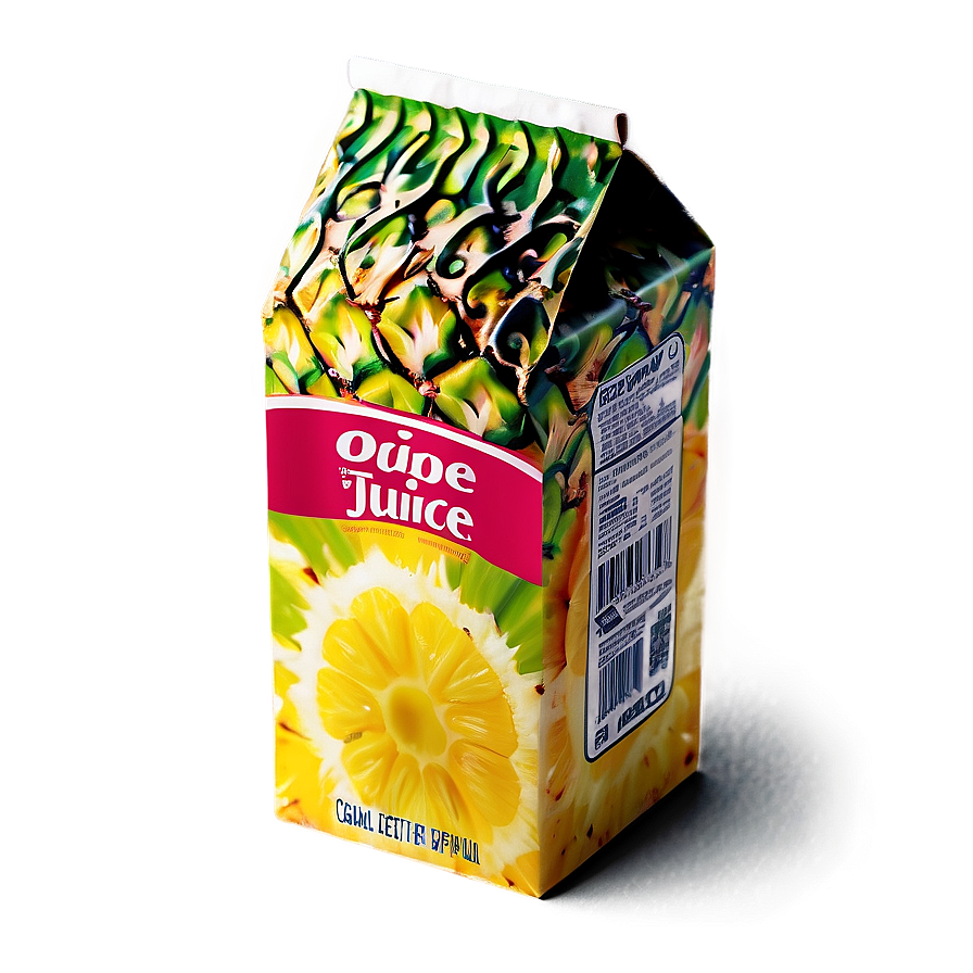 Download Pineapple Juice Box Png Fvc | Wallpapers.com