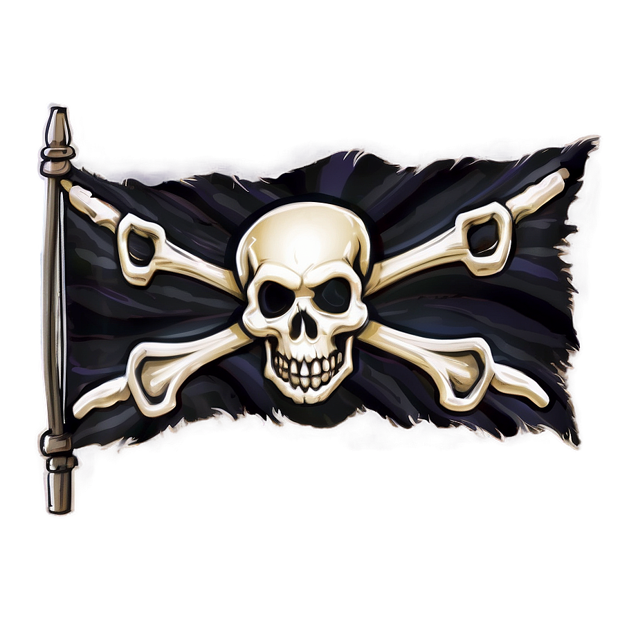 Download Pirate Ship Flag Skull Png 06122024 | Wallpapers.com