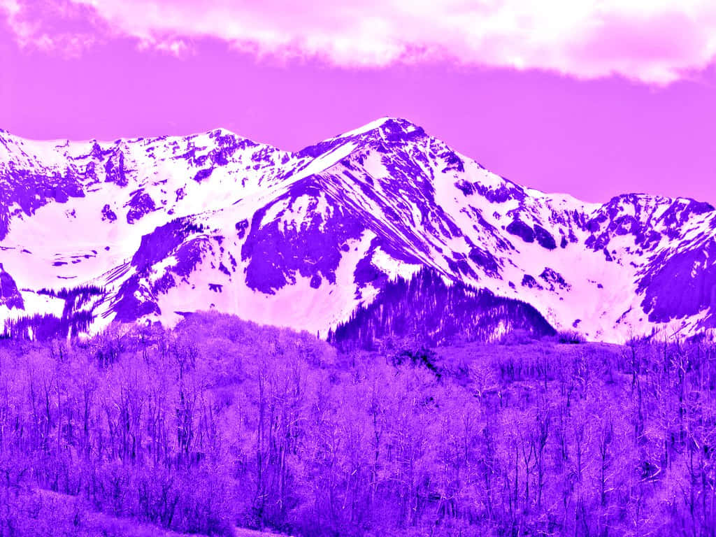 Download Purple Mountain Majesty Landscape Wallpaper | Wallpapers.com