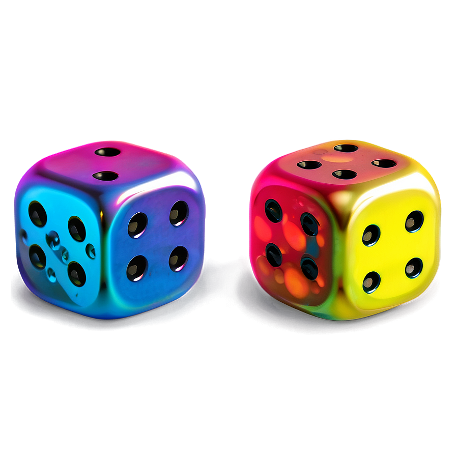 Download Rainbow Dice Png 68 | Wallpapers.com
