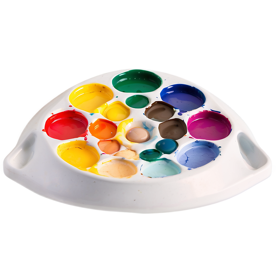 Download Rainbow Paint Palette Png Drm92 | Wallpapers.com